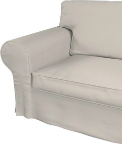 Potah na pohovku IKEA Ektorp 2-místná s lenoškou barva béžová látka pletený vzor
