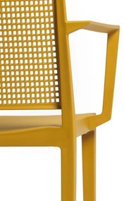 Jídelní židle GRID ARMCHAIR Rojaplast Antracit