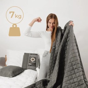 Zátěžová přikrývka NoxieBlanket 7kg 140x200 cm EMI