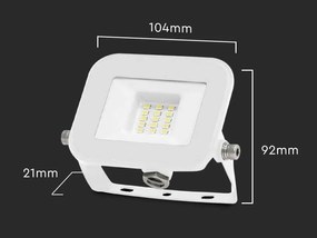 LED Solution Bílý LED reflektor 10W Premium Barva světla: Teplá bílá 10011