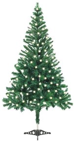 Umělý vánoční stromek s LED a stojanem 120 cm 230 větví,  3077401 HangarStore.cz