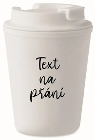 TEXT NA PŘÁNÍ - bílý termohrnek 300 ml
