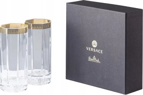 Sada 2 sklenic Longdrink Versace Crystal D'Or