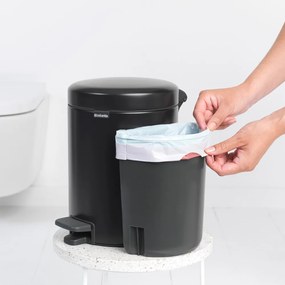 Brabantia Pedálový koš NewIcon 2x2L černá