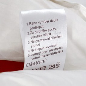 Klasická péřová přikrývka Down & feather - výstavní kus