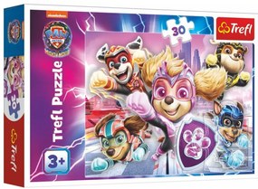 Trefl Hrdinové města Tlapková patrola/Paw Patrol 27x20cm 30 dílků