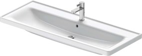 Duravit D-Neo - Umyvadlo 120x48 cm, s přepadem, otvor pro baterii, bílá 2367120000