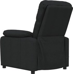 Masážní křeslo černé textil 289674