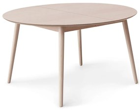 Kulatý rozkládací jídelní stůl s přídavnou deskou v dekoru dubu ø 135 cm Meza – Hammel Furniture