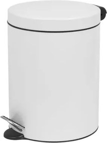 ALDA Freedom Fresh bílá / Pedálový odpadkový koš / 5 l / Soft-Close /