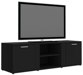 TV stolek Berkley - 120 x 34 x 37 cm | černý