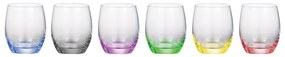 BOHEMIA RAINBOW SKLENICE NA WHISKY 300ML SADA 6 KS