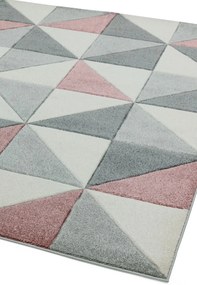 Růžový koberec Furla Cubic Pink Rozměry: 200x290 cm