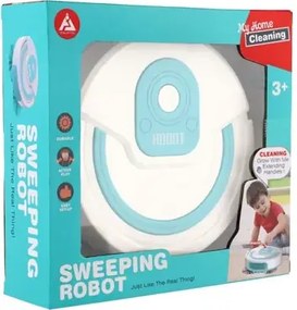 TEDDIES Robotický vysavač na baterie se zvukem / Hračka / Plast / 17 c