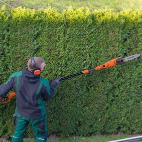 Costway Elektrická tyčová pila 212-286 cm víceúhlá řetězová pila