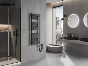 Mexen Hades, elektrické topné těleso 1200 x 400 mm, 600 W, černá, W104-1200-400-2600-70