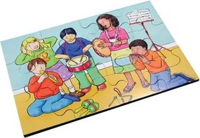 Just Jigsaws 490 Inkluze - dřevěný puzzle set / 72 dílů / od 3 let
