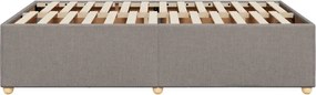 Rám postele bez matrací taupe 120x190 cm textil 3284719