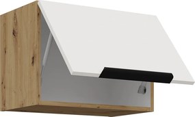 ARIA az | horní skříňka 50 GU-36 1F výklopná | 50 cm | ANTI FINGERPRINT povrch | artisan/bílá