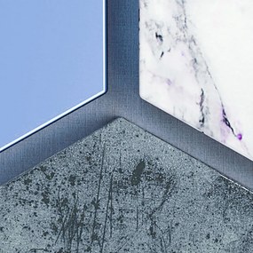 Malvis ® Tapeta 3D modrá struktura Vel. (šířka x výška): 504 x 310 cm