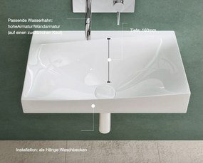 design umyvadlo COLOSUM G6035 - 60cm