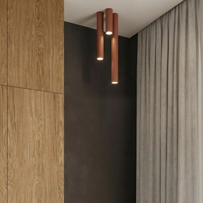 Sollux Lighting Stropní svítidlo LAGOS 20 okrově červené
