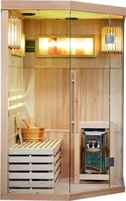 BPS-koupelny Finská sauna Relax  120x120, 1-2 osoby