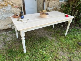 Stará Krása – Ruční výroba Kvalitní jídelní stoly z masivu 200 x 100 x 76 cm