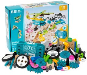 Brio Builder - stavebnice sada s motorem - 120 ks