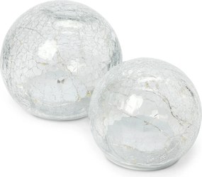 Tchibo - Skleněné koule s LED - barva: transparent