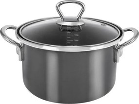 Smaltovaný hrnec s pokličkou 1,75 l Metalic – Orion