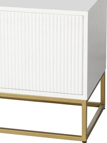 Komoda Wavy white
