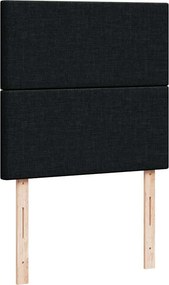 Box spring postel s matrací černá 100 x 200 cm textil 3291962