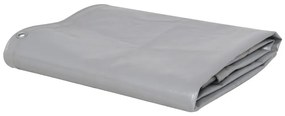 Plachta 650 g/m² 1,5 x 10 m šedá 144888
