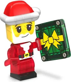 MAGNA-TILES® Magnetická stavebnice microMAGS Adventní kalendář / 34 dí