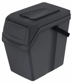 MAXIVA Odpadkový koš - SORTIBOX II, 25 l Barva: antracit
