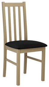 Jídelní židle Dalem X, Barva dřeva: černý, Potah: Zetta 297