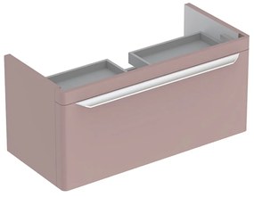 Geberit myDay - Umyvadlová skříňka, 810x410x430 mm, 1 zásuvka s LED osvětlením, taupe 824101000
