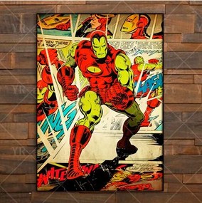 Obraz Marvel Superhrdinové, více motivů Motiv: MW-K7 Iron Man, Rozměry (cm): 20x25 cm