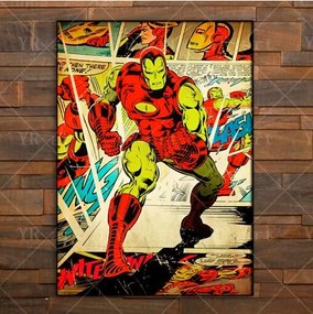 Obraz Marvel Superhrdinové, více motivů Motiv: MW-K7 Iron Man, Rozměry (cm): 21x30 cm