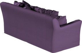 Potah na pohovku IKEA  Tomelilla 3-místná nerozkládací barva fialová látka pletený vzor