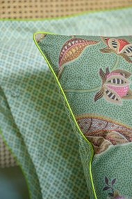 Pip Studio polštář Matata Green 53x53cm, zelený (Dekorační polštář s výplní)