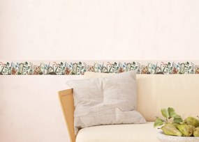 Samolepící bordura na zeď Zelený Ráj | 5 m x 13.8 cm | DWB8255