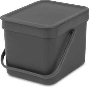 Brabantia Koš Sort&Go 6L šedá