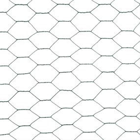 Pletivo ke kurníku ocel PVC vrstva 25 x 1,5 m zelené 143264
