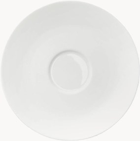 Sada podšálků z kostního porcelánu Cross White, 6 dílů