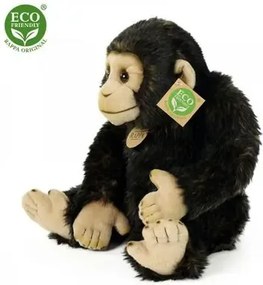 RAPPA Plyšový šimpanz 27 cm / ECO-FRIENDLY / od 0 měsíců