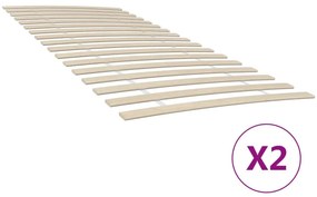 Náhradní lamely k posteli s 34 lamelami 2 ks 100x200 cm 3203722
