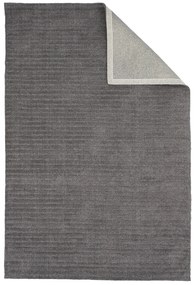 Obdélníkový koberec Milton, tmavě šedý, 230x160
