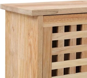 Botník 55 x 20 x 104 cm masivní ořechové dřevo 247600